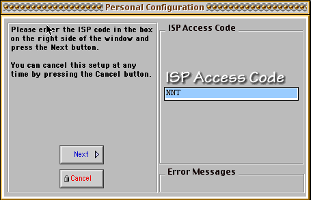 Setting Up NorthNet For MACINTOSH CD-Rom